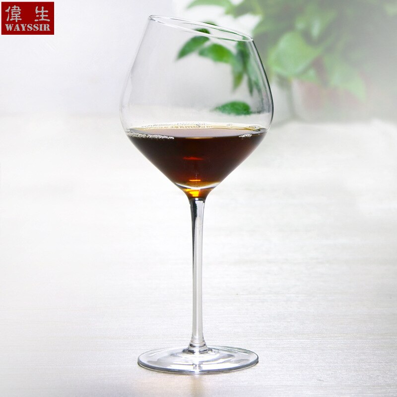 6pcs Inclined Champagne Crystal Glass Cup Wedding ... – Grandado