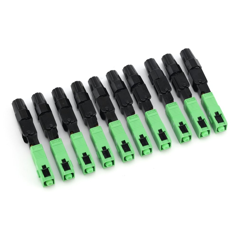 10Pcs SC/APC Fiber Optic Connector FTTH Embedded S... – Grandado