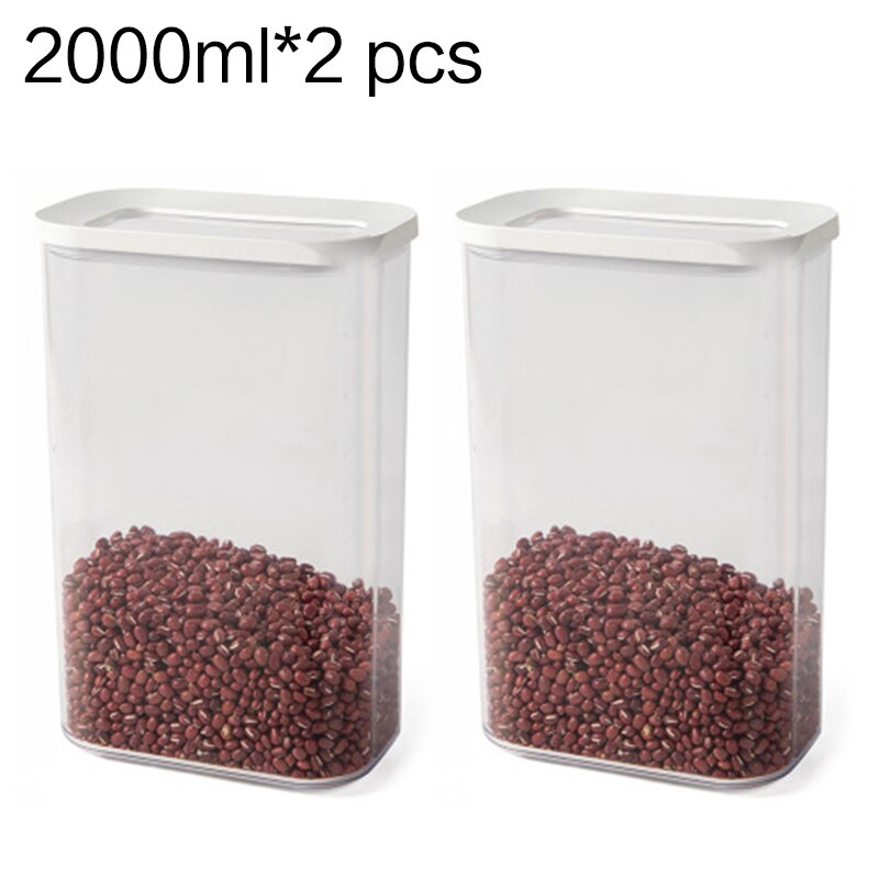 2 Pcs Opslag Containers Keuken Opslag Container Vo... – Vicedeal