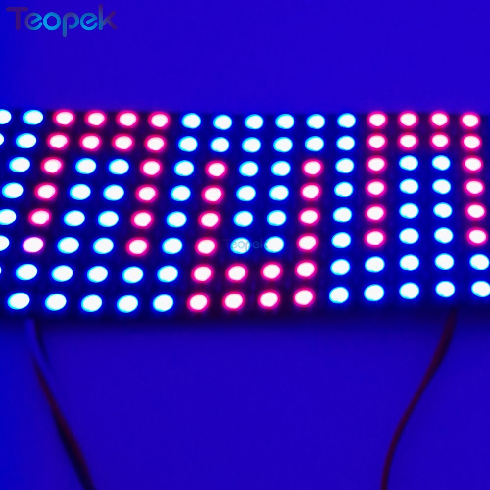 WS2812B Pixel Panel Screen 8x8 8x3216x16 LED Progr... – Grandado