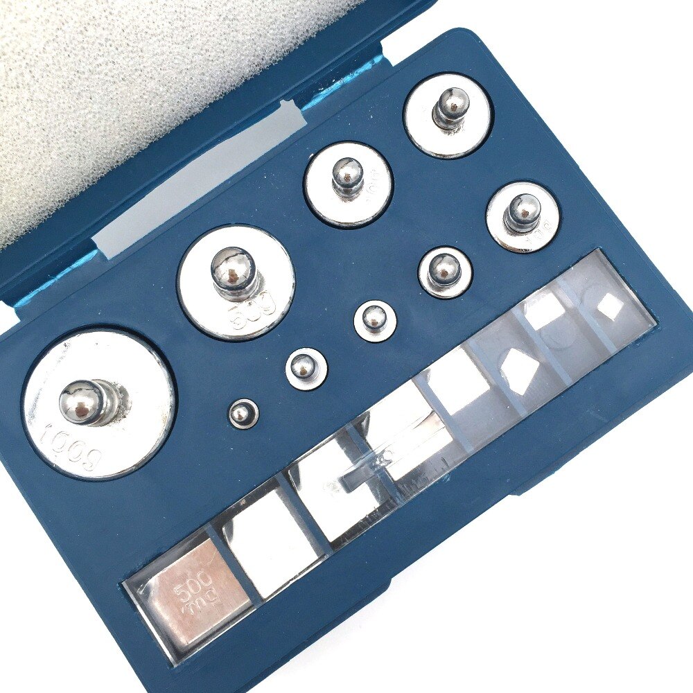 17Pcs Precision Calibration Weight Set 10mg-100g G... – Vicedeal