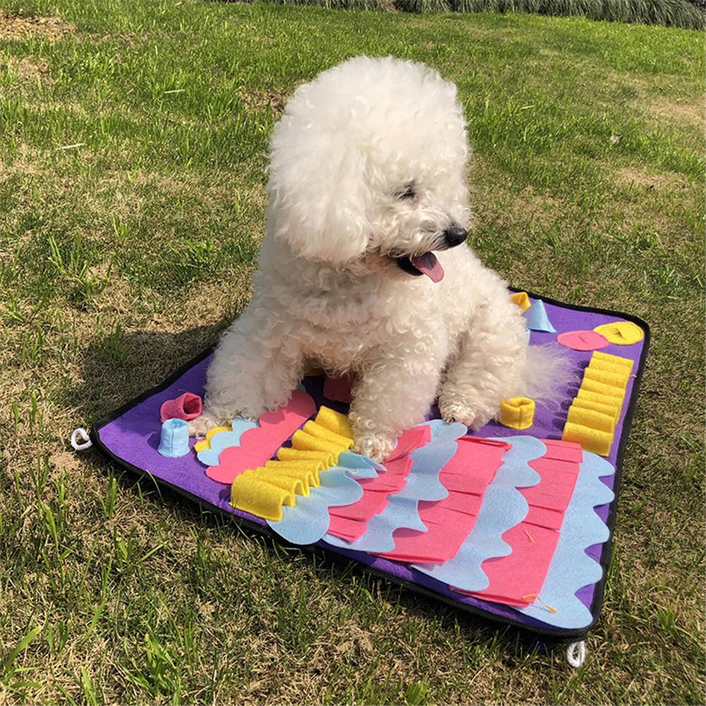 Polyester Mat Dog Feeding Mat Sniffing Pad Non Sli... – Grandado