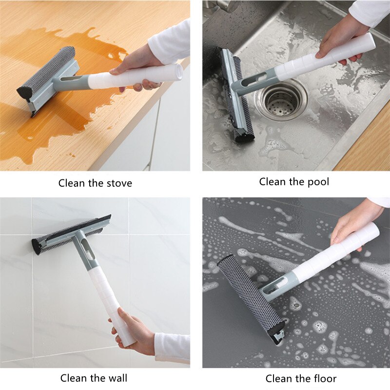 Multifunctional Double-Sided Glass Wipe Water Spra... – Grandado