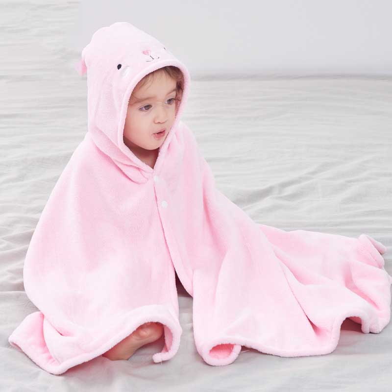 Mooie Fleece Baby Bad Handdoek Leuk Dier Vorm Kid ... – Grandado