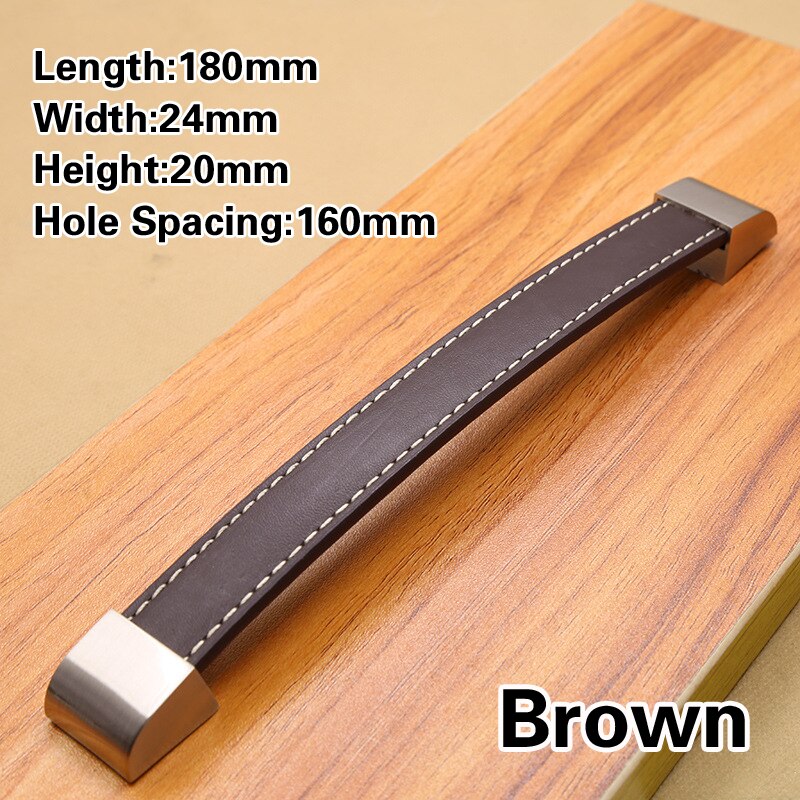 Vintage Leather Handle and Knobs Door Knobs Pull F... – Vicedeal