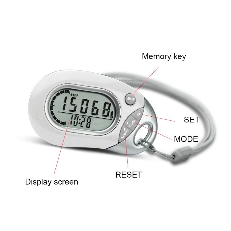 Mini Digitale Berechnung Clip-auf Passometer Kalor... – Grandado