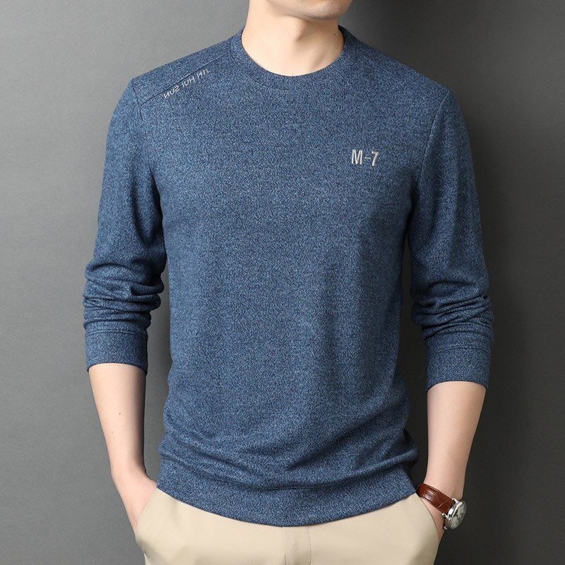 Merk zware heren t-shirts top lange mouwen streetw... – Vicedeal