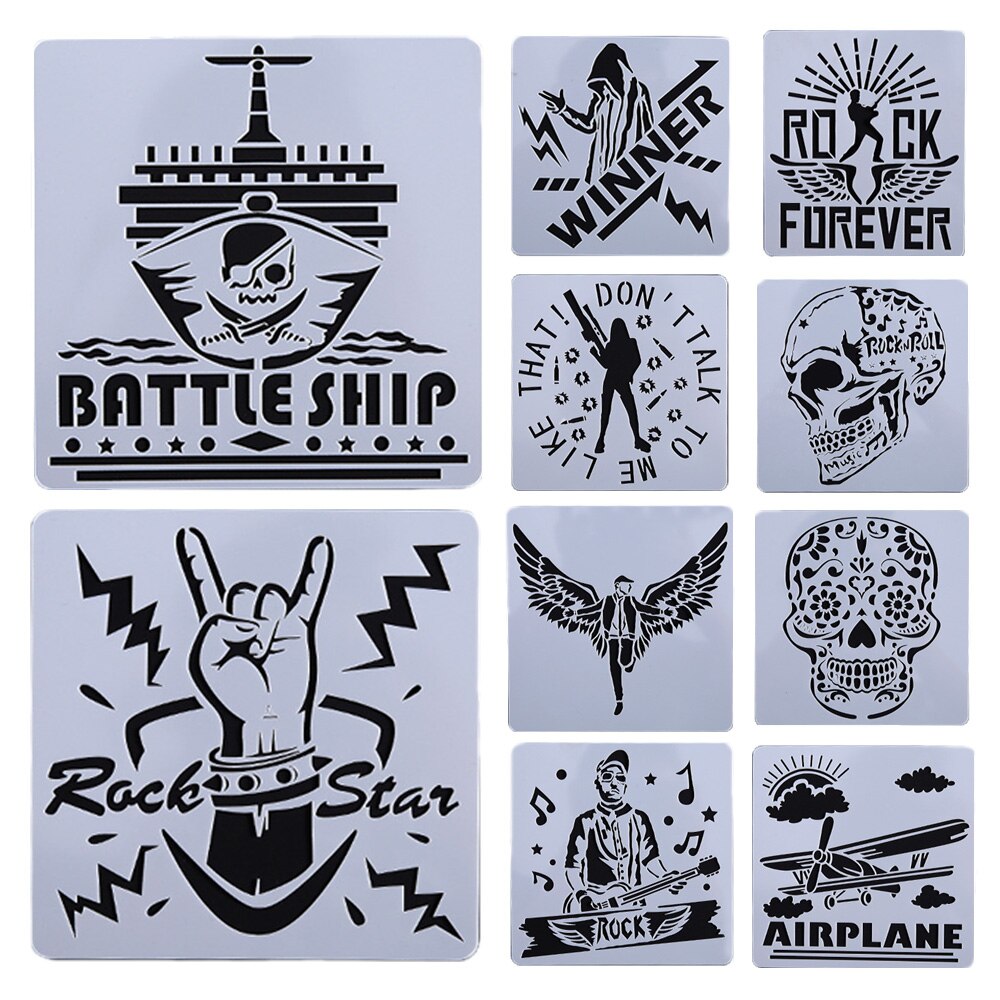 10pcs Set Kids Magic Scratch Painting Toys Rock Th... – Grandado