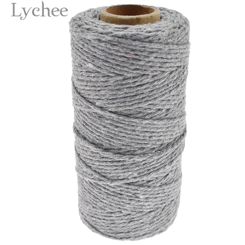 Lychee Life 100 Yards 2mm Colorful Cotton Thread H... – Grandado
