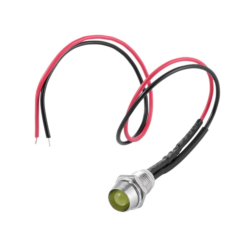 5 Pcs 12V 8Mm Dashboard Signal Light Led Panel Pil... – Vicedeal