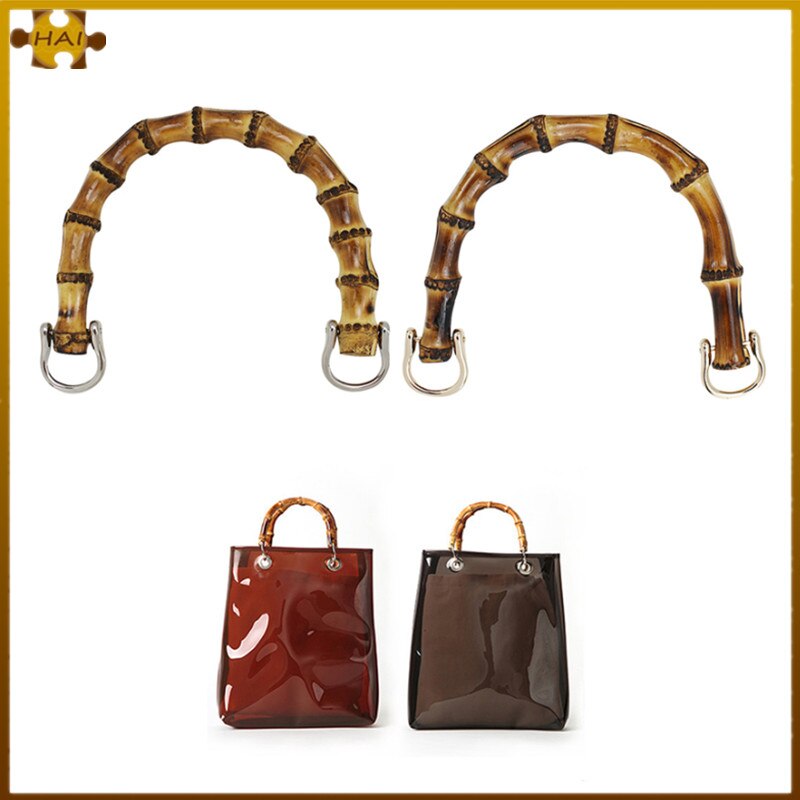 2Color U Shape Bamboo Imitation Bag Handle DIY Nat... – Grandado