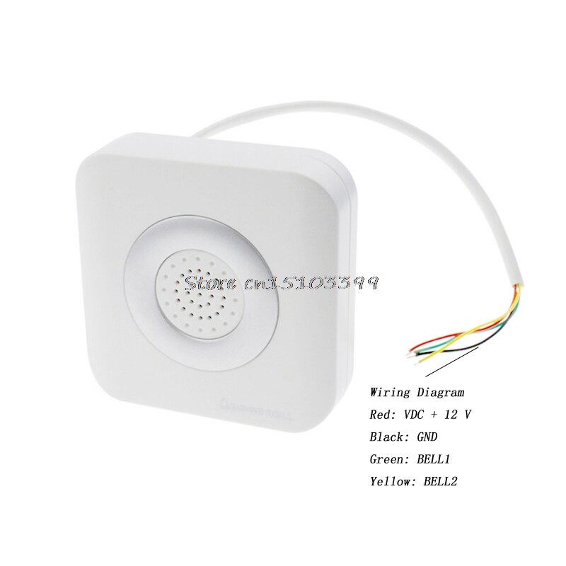 DC 12V Ring DING DONG Ringer Access Control Wired ... – Grandado