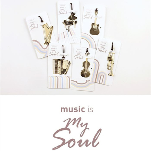 6 pcs/Lot Vintage music metal bookmark Western ins... – Vicedeal