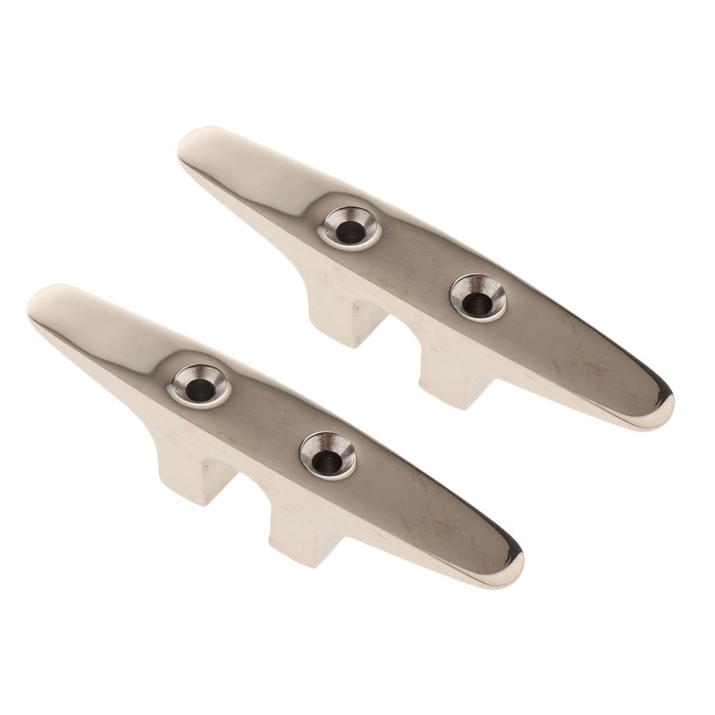 2 Pieces Stainless Steel Mooring Cleat for Marine ... – Vicedeal