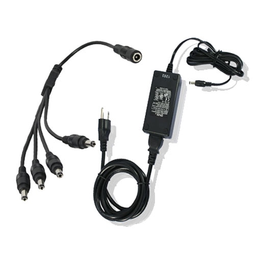 4 Ports POWER SUPPLY BOX 12V/4A AC/DC ADAPTER 1 to... – Grandado