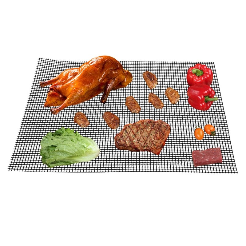 4 Stuks Non Stick Bbq Grill Mesh Herbruikbare Tefl... – Vicedeal