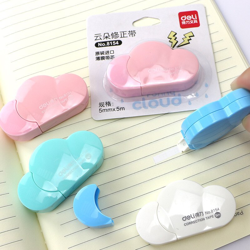 5mm X 5m Deli Cute Kawaii Cloud Mini Small Correct... – Grandado