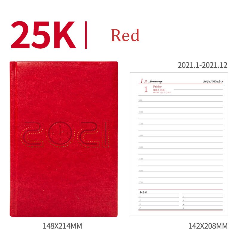 Agendas Planner A5/16K Diary Notebook Dokibook Org... – Grandado