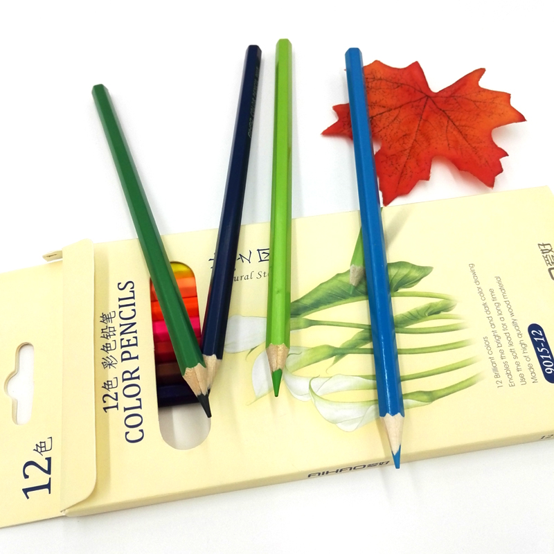 Nature color pencils for drawing 12 different colo... – Vicedeal