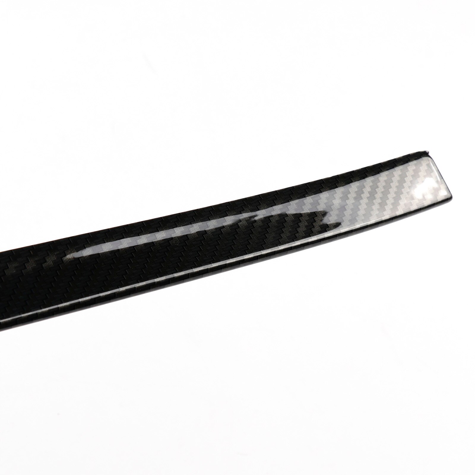 2x Carbon Fiber Rear Window Spoiler Side Wing Trim... – Grandado