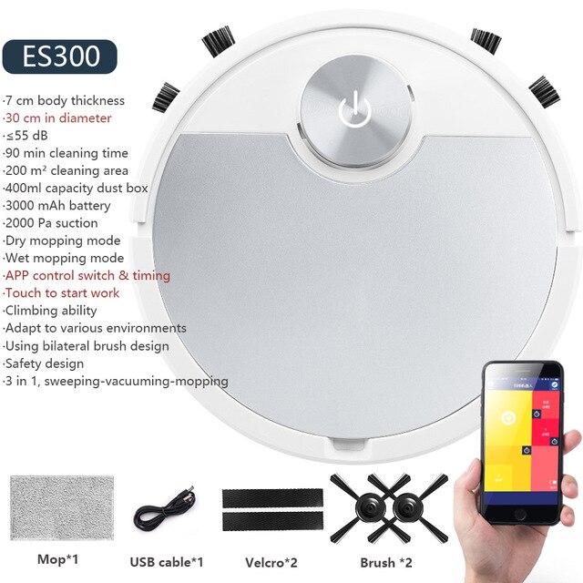 Neue Hause Intelligente Roboter-staubsauger Automa... – Vicedeal