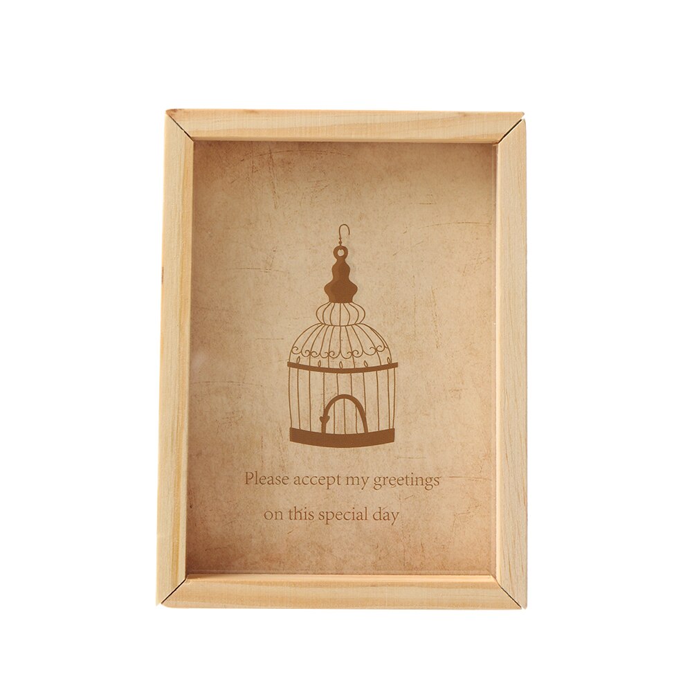 1PC Vintage Multi Photo Frame Home Decor Art Woode... – Grandado