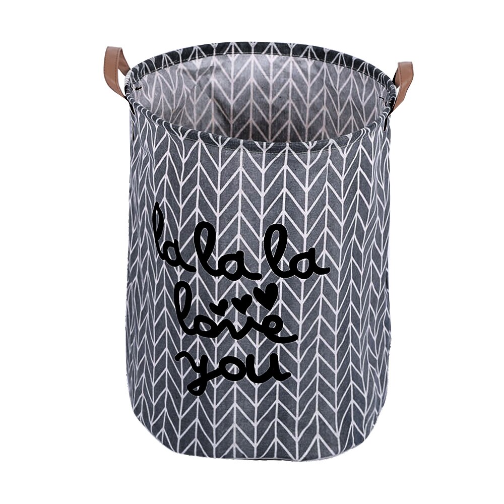 40X50 Cm Nordic Opvouwbare Wasmand Ronde Opslag Bi... – Grandado