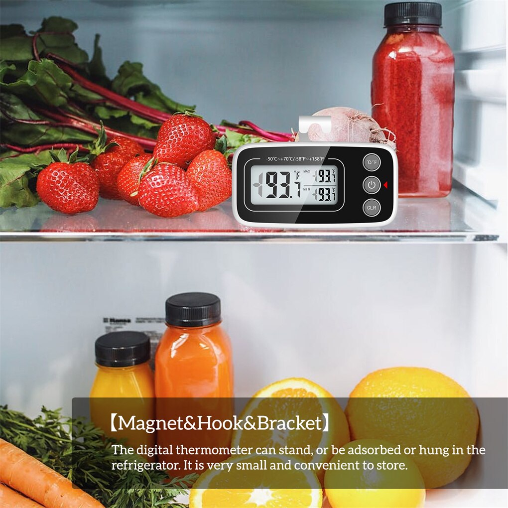 Refrigerator Thermometer Freezer Temperature Meter... – Grandado