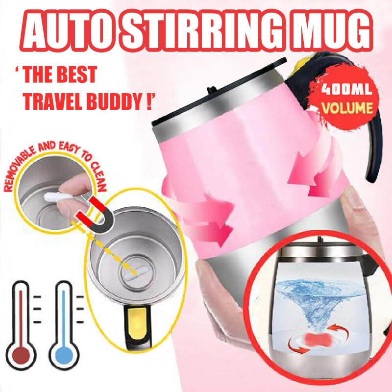 Auto Stirring Mug Electic Self Stirring Stainless ... – Grandado