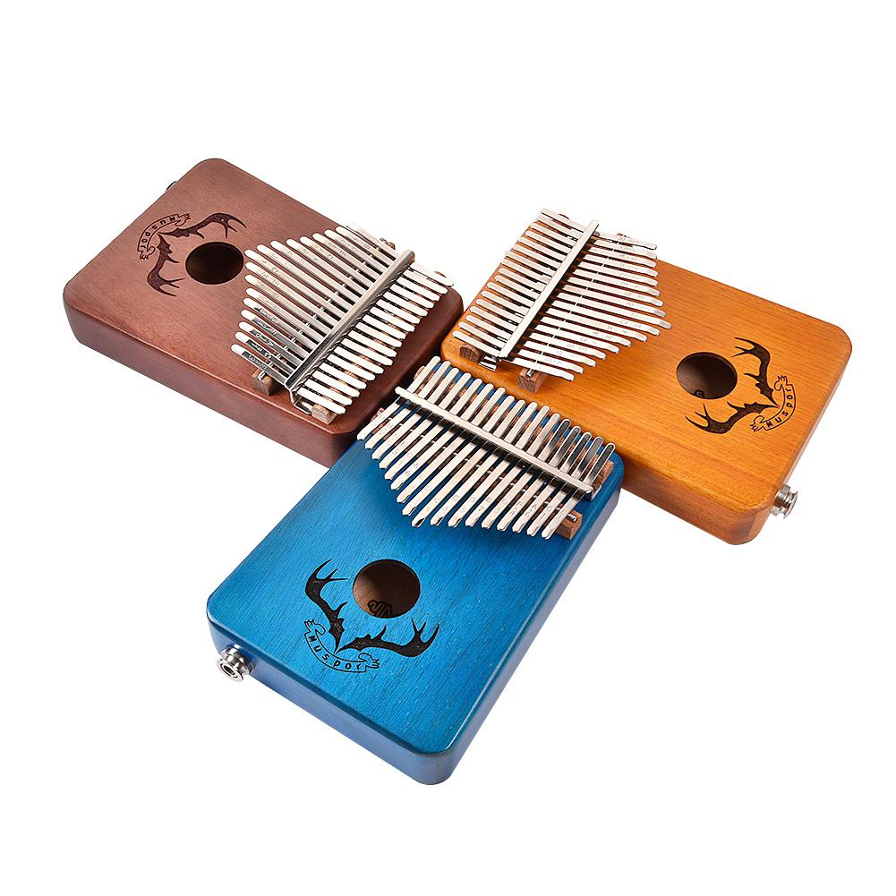 17 keys EQ kalimba Mahogany Thumb Piano Kalimba Fi... – Vicedeal