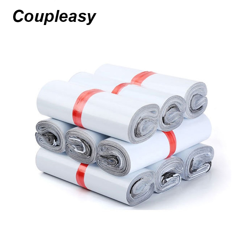 100Pcs Wit Poly Mailer Plastic Zakken Dikker Maili... – Grandado