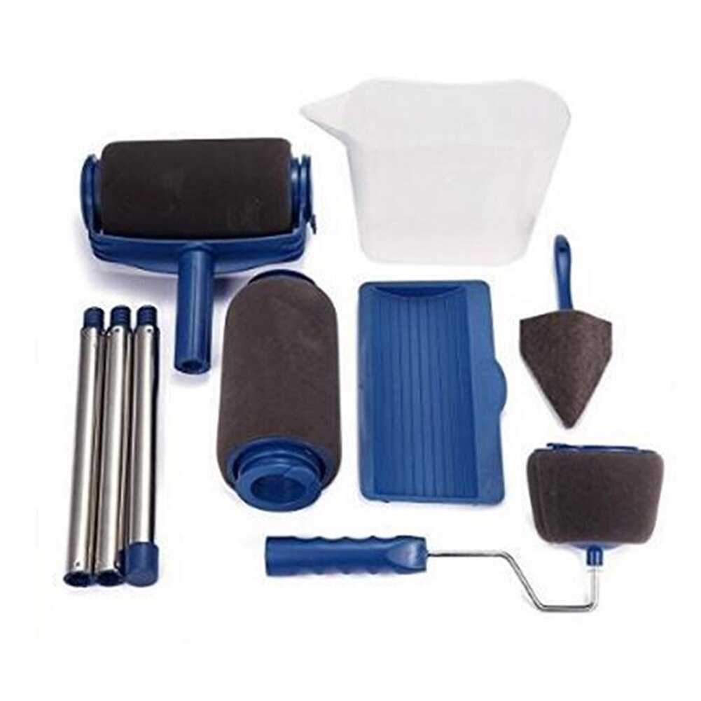 Paint Roller Brush Kit House Paint Rollers Multifu... – Grandado