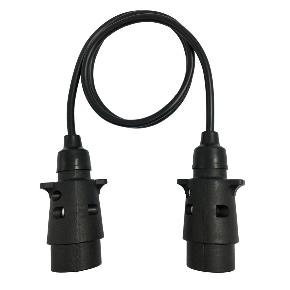 TIROL 7 Pin Plastic Plug Black Trailer Wiring Cabl... – Vicedeal