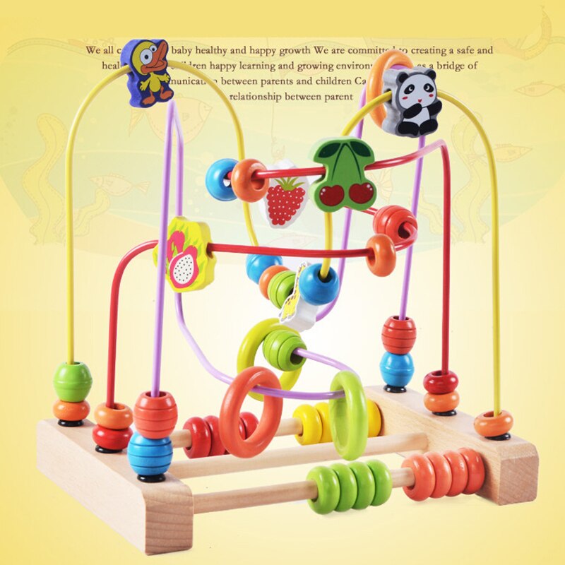 Large Round Bead Boy Girl Infant Child Early Learn... – Grandado