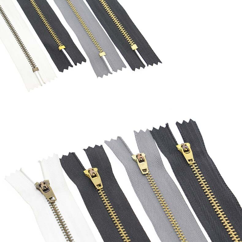 8-18cm 1pcs Open-End Metal Zippers With Pearl Slid... – Vicedeal