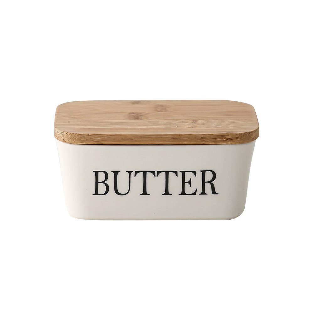 Nordic Ceramic Butter Dish Box Container Cheese Se... – Grandado