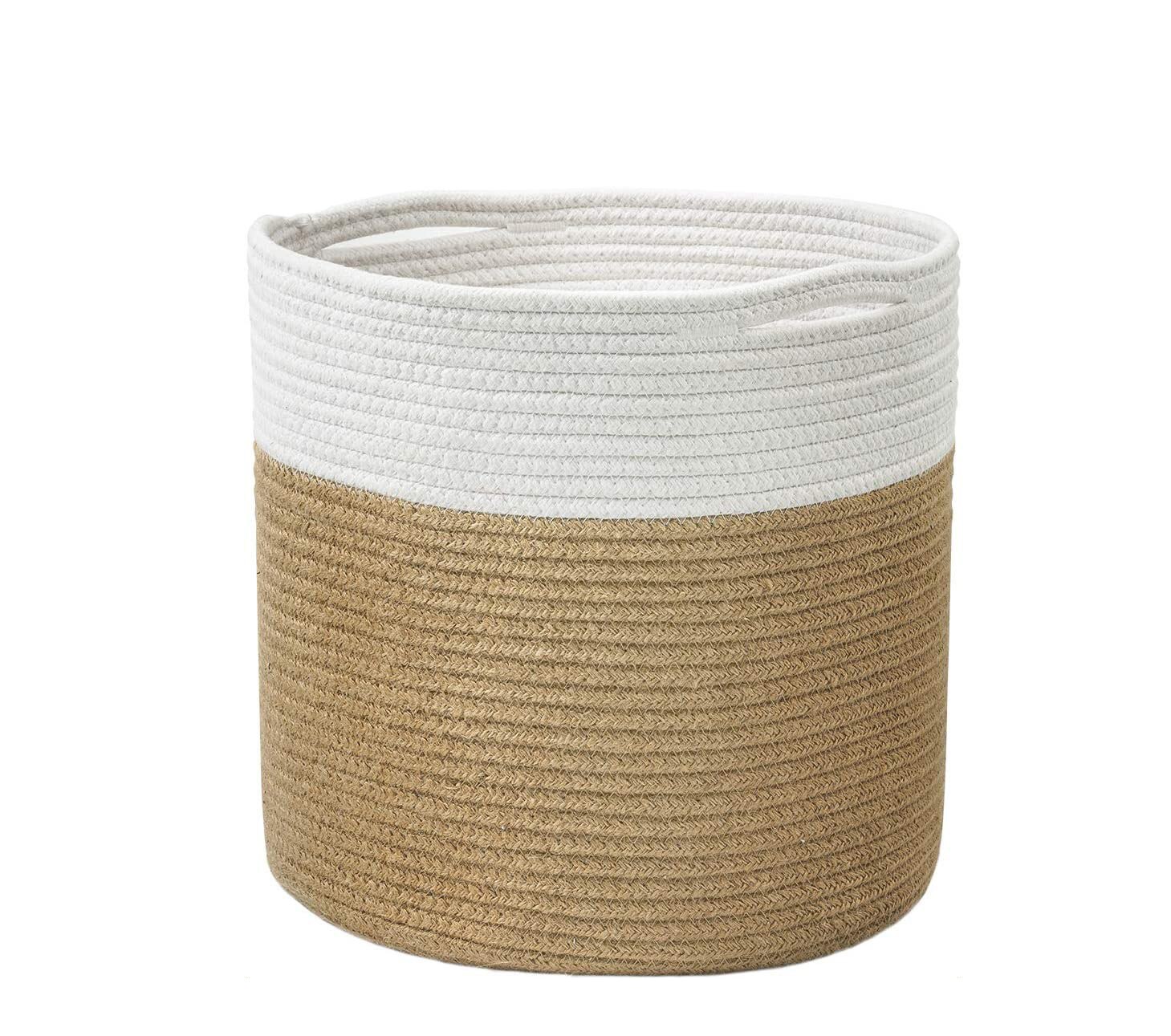 Straw Storage Basket Rattan Seagrass Woven Storage... – Vicedeal