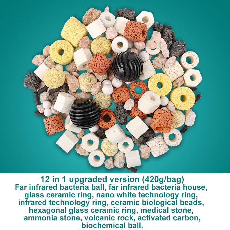 12 IN 1 Aquarium Filter Material Fish Tank Filter ... – Vicedeal