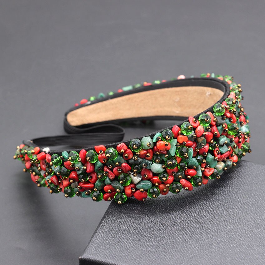 Luxury crystal hand-sewn granules catwalk temperam... – Vicedeal