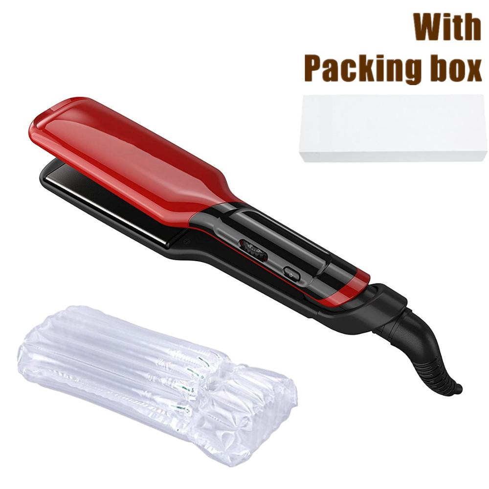 Electric 2 IN 1 Hair Straightening Flat Iron Hair ... – Grandado