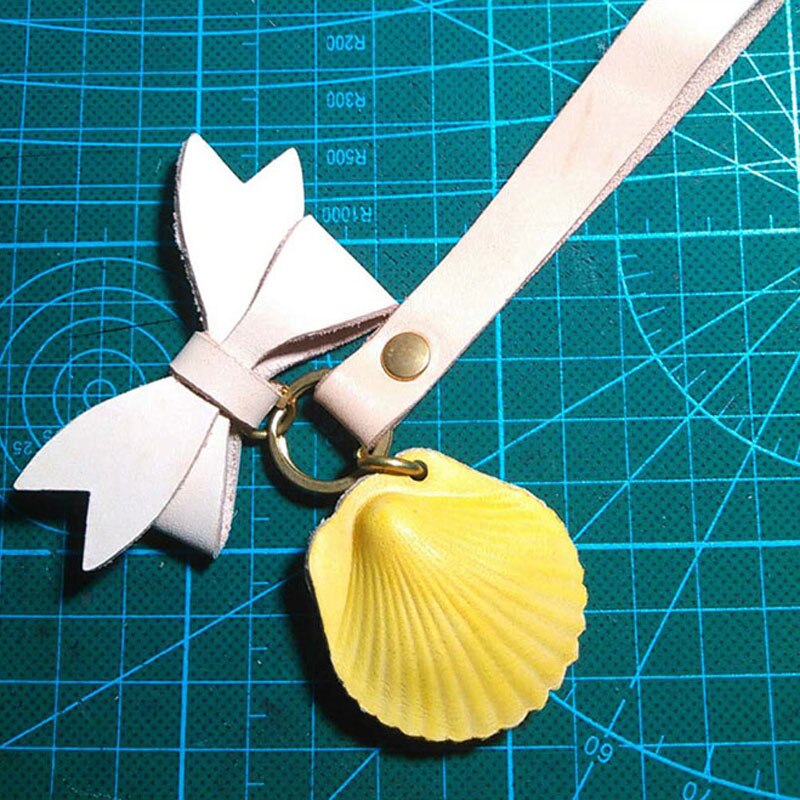 DIY leather craft scallop shell shape modeling pla... – Grandado