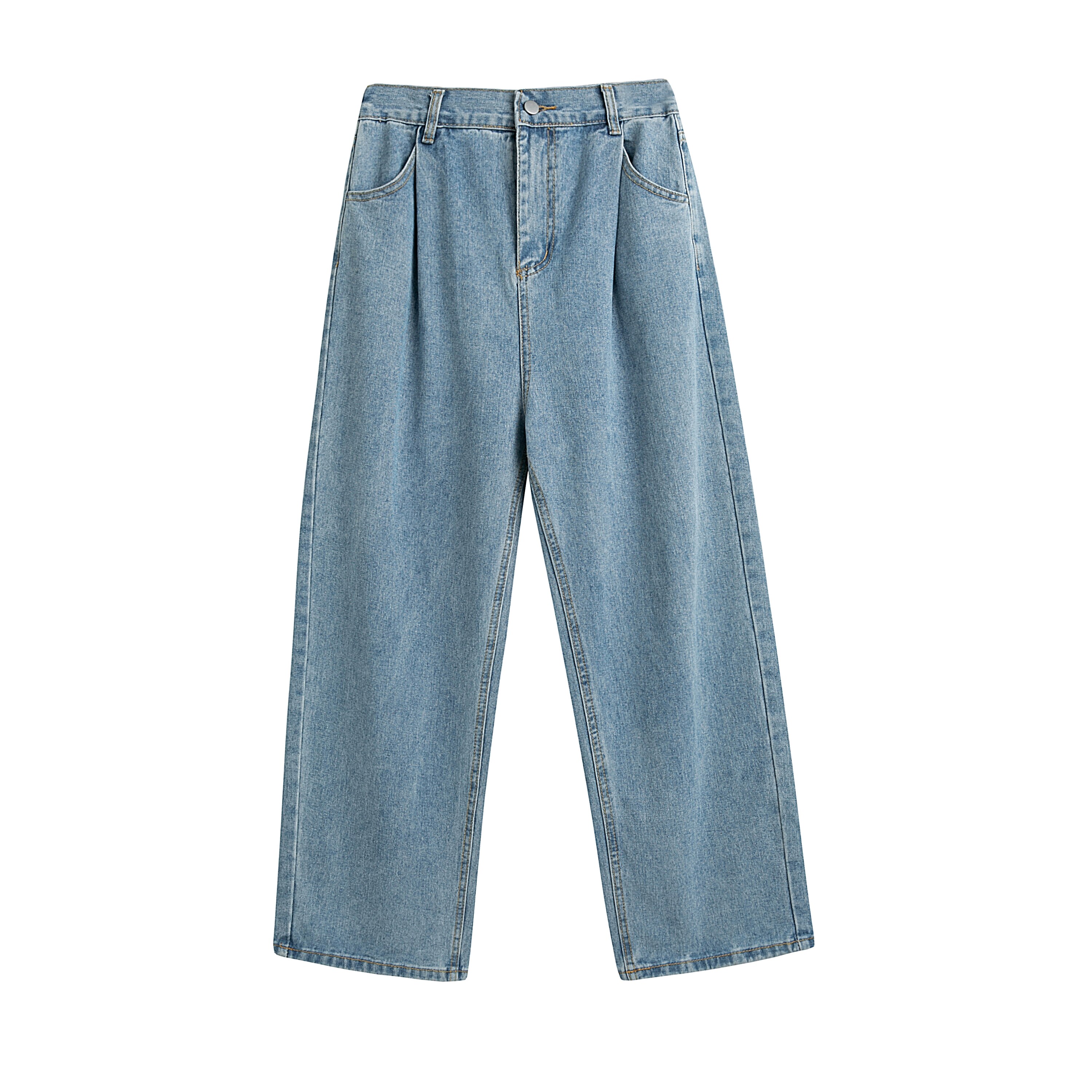 Streetwear Men Jeans Kpop Clothes Korean Style Bla... – Grandado