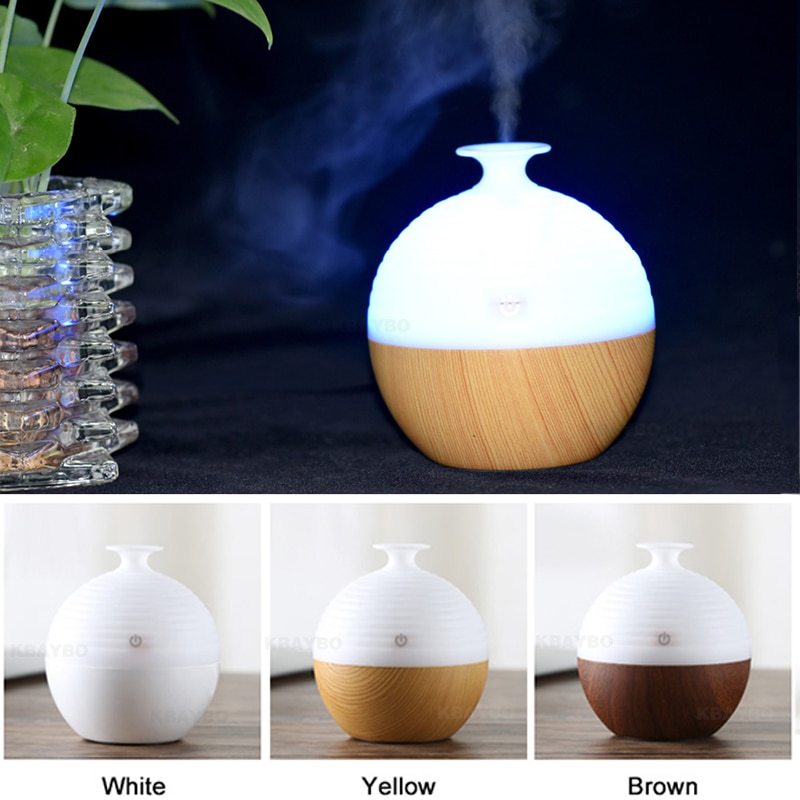 USB Wood Grain Aromatherapy Mist Maker Ultrasonic ... – Grandado