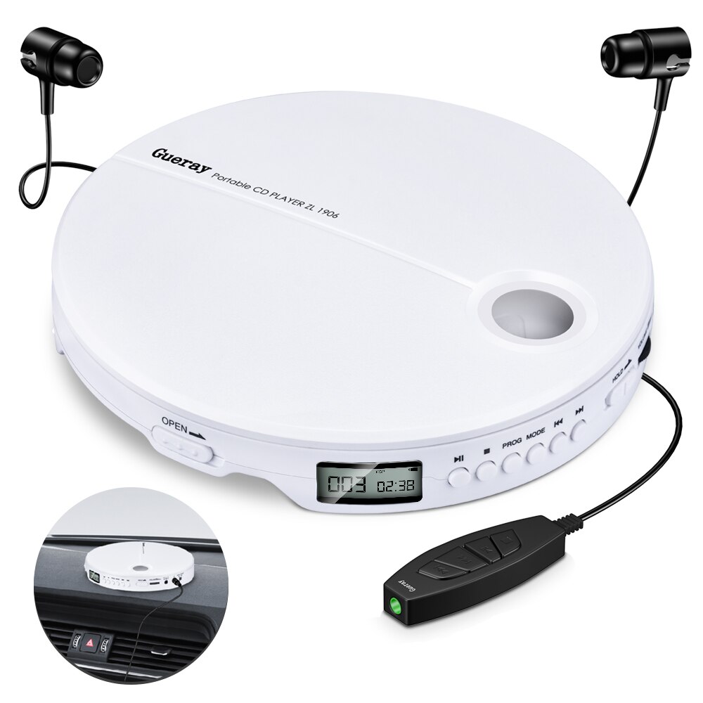 Sports Portable CD Player with Earphone HiFi Sound... – Vicedeal