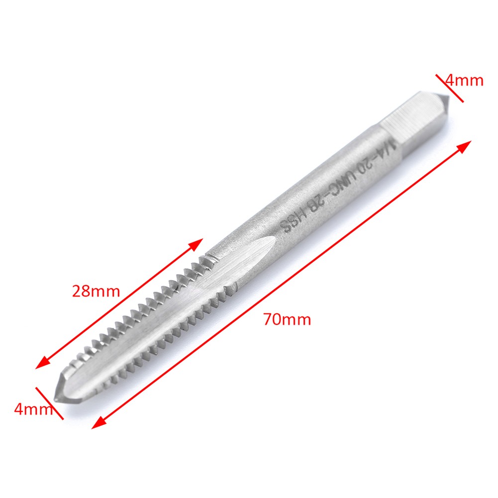 1Pc 1/4-20 UNC-2B Hss Rechtse Draad Boor Schroef T... – Vicedeal