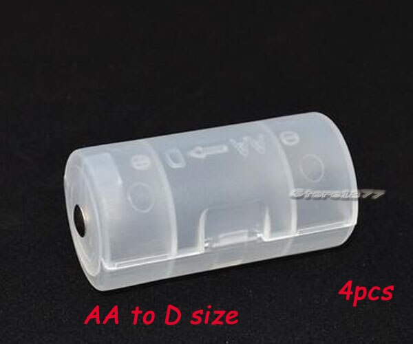 4pcs AAA to AA / AA to D / AA to C Size Battery Co... – Grandado