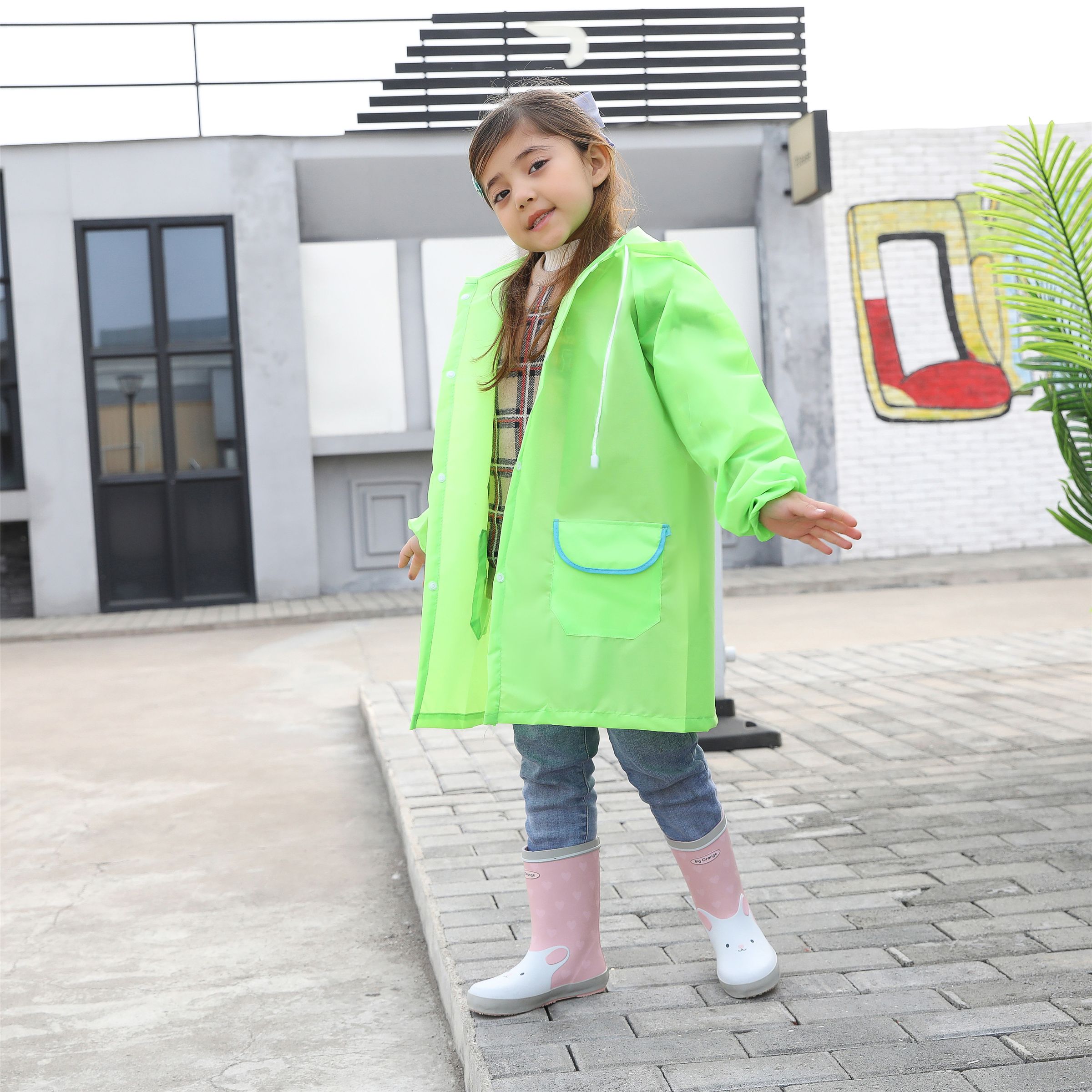 Raincoat Rainsuit Cartoon Raincoat Raincoat Childr... – Grandado