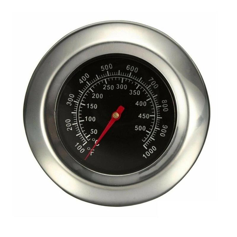 Silber Edelstahl Grill Thermometer Haushalt 50-500... – Grandado