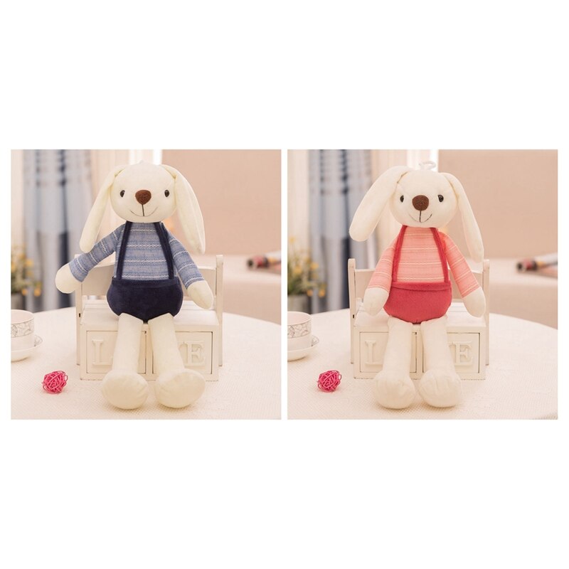 2Pcs 40Cm Cute Bunny Plush Rabbit Toy Soft Cloth S... – Grandado