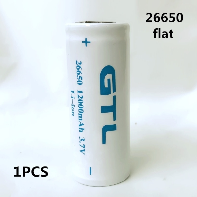 100% Original 26650 3.7 v12000 mah 26650 Lithium R... – Grandado